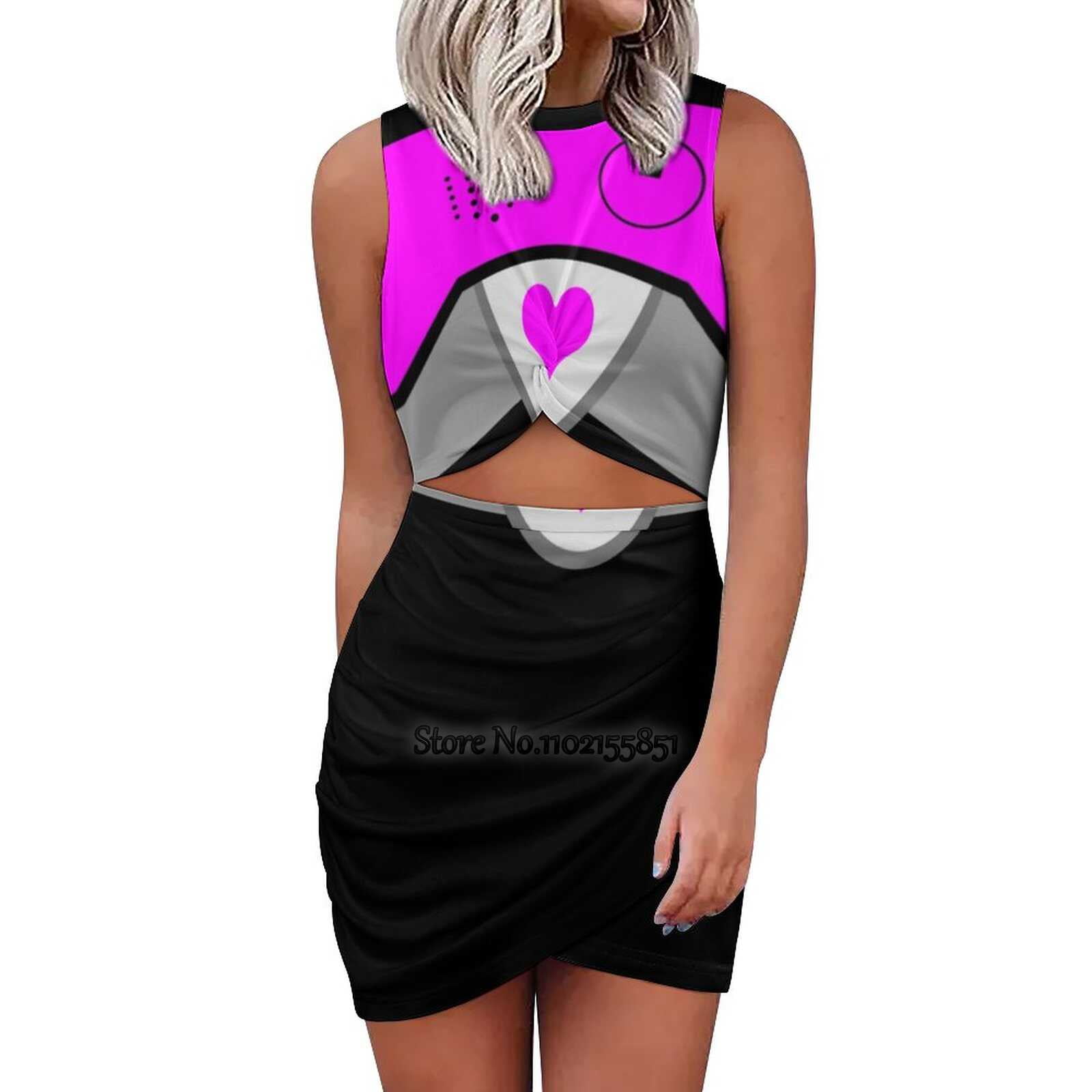Heart To Heart Dress - Inspired By Mettaton Ex From Back Lacing ...