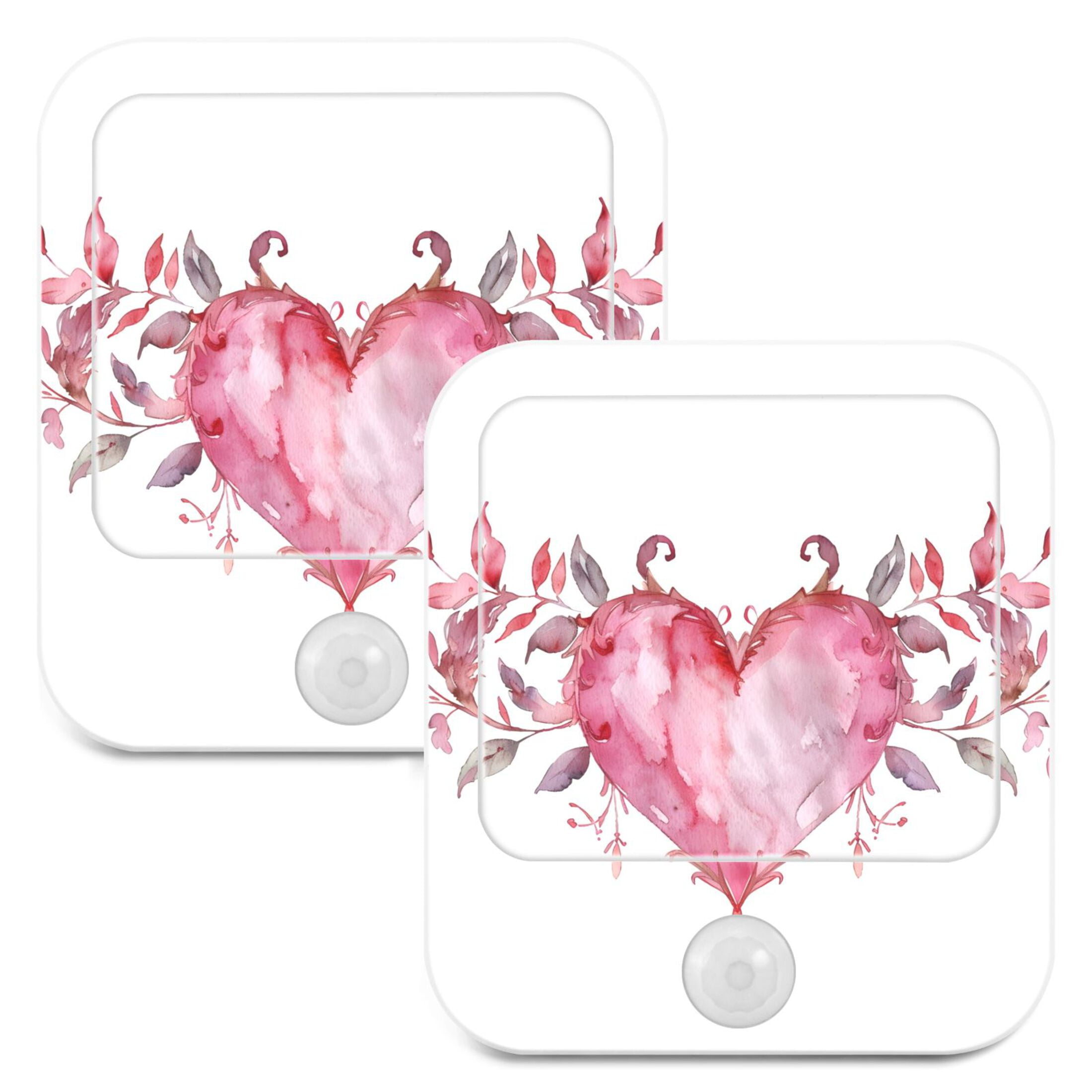 Heart Tramp Stamps Night Lights Plug into Wall LED with Auto Light ...