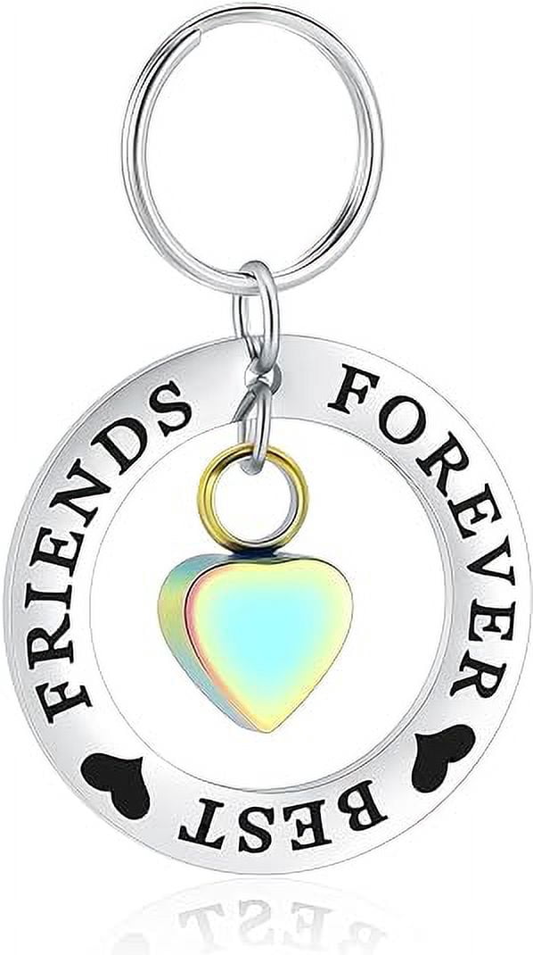 Heart Urn Keychain for Ashes Cremation Jewelry Urn Keychain for Ashes ...