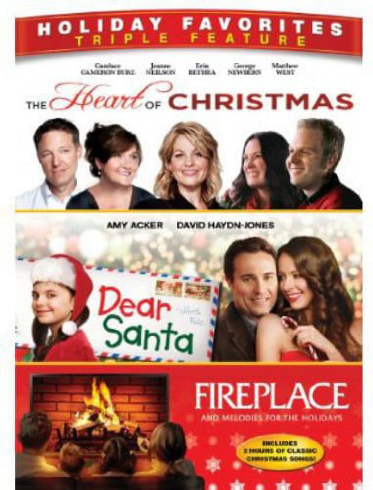 Heart of Christmas / Dear Santa / Fireplace (DVD) - Walmart.com