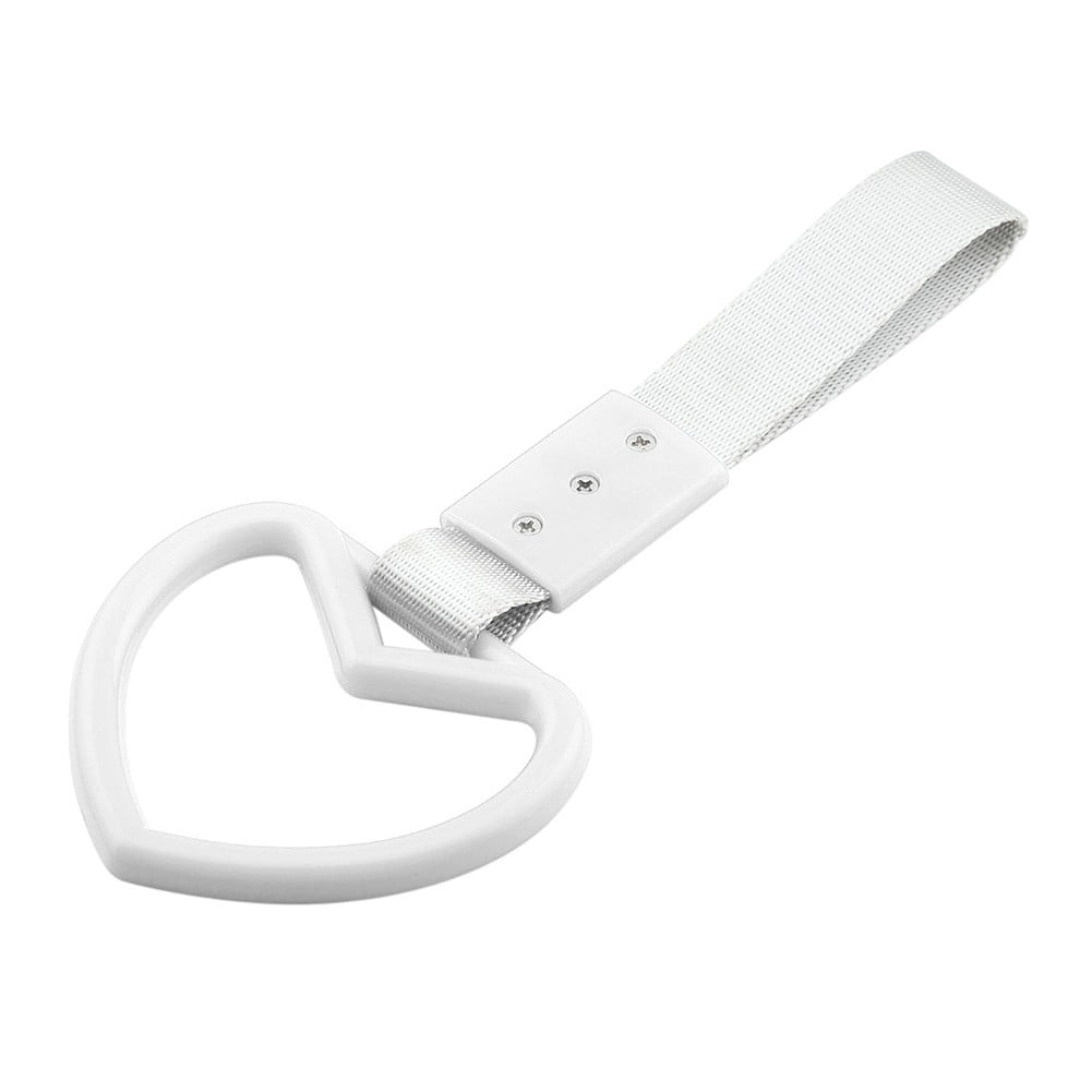 Heart shaped Car Electrostatic Strap Decorative Hanging Ring Rear ...