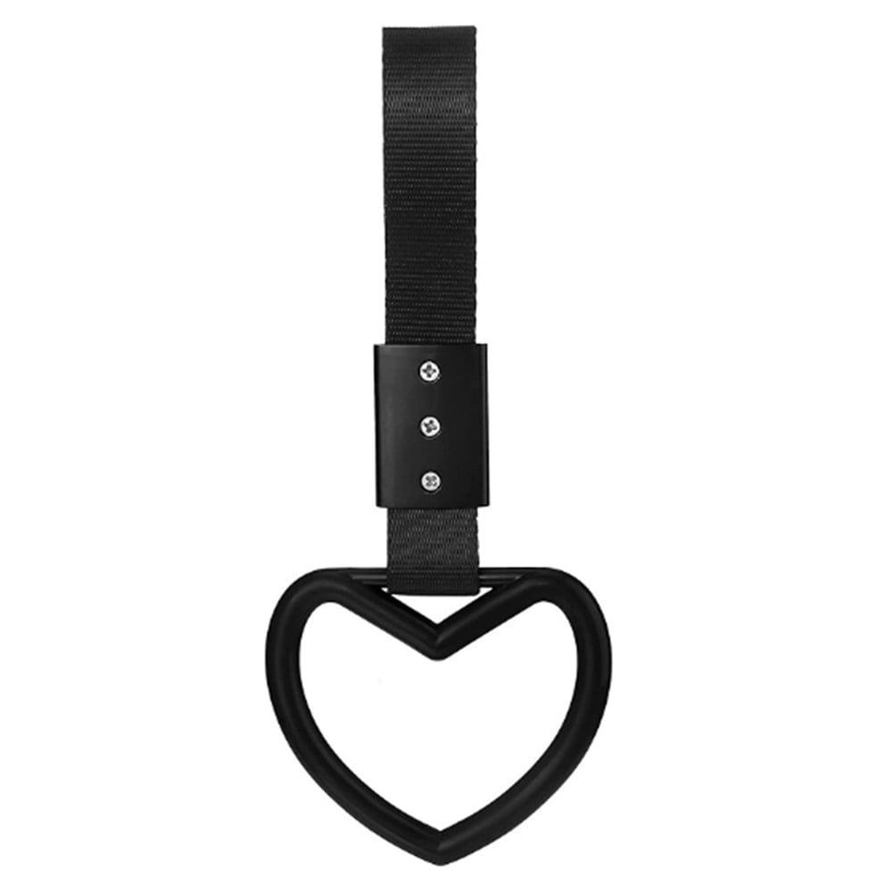 Heart shaped Car Electrostatic Strap Decorative Hanging Ring Rear ...