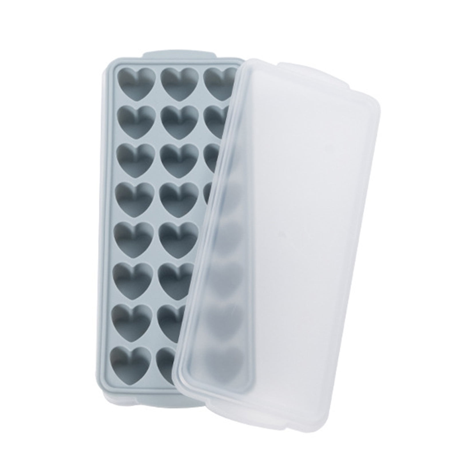 Heart-shaped Ice Cube Mold Ice Lattice Tray Ice Grid Mould Heart-shaped ...