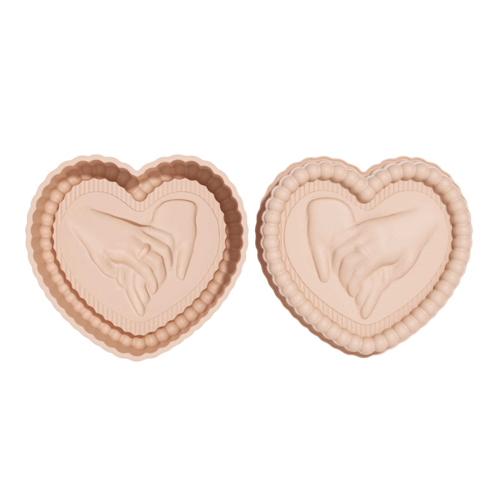 Heart-shaped Silicone Cake Molds, Red/Pink/Blue, 23 7x20cm, Non-stick ...