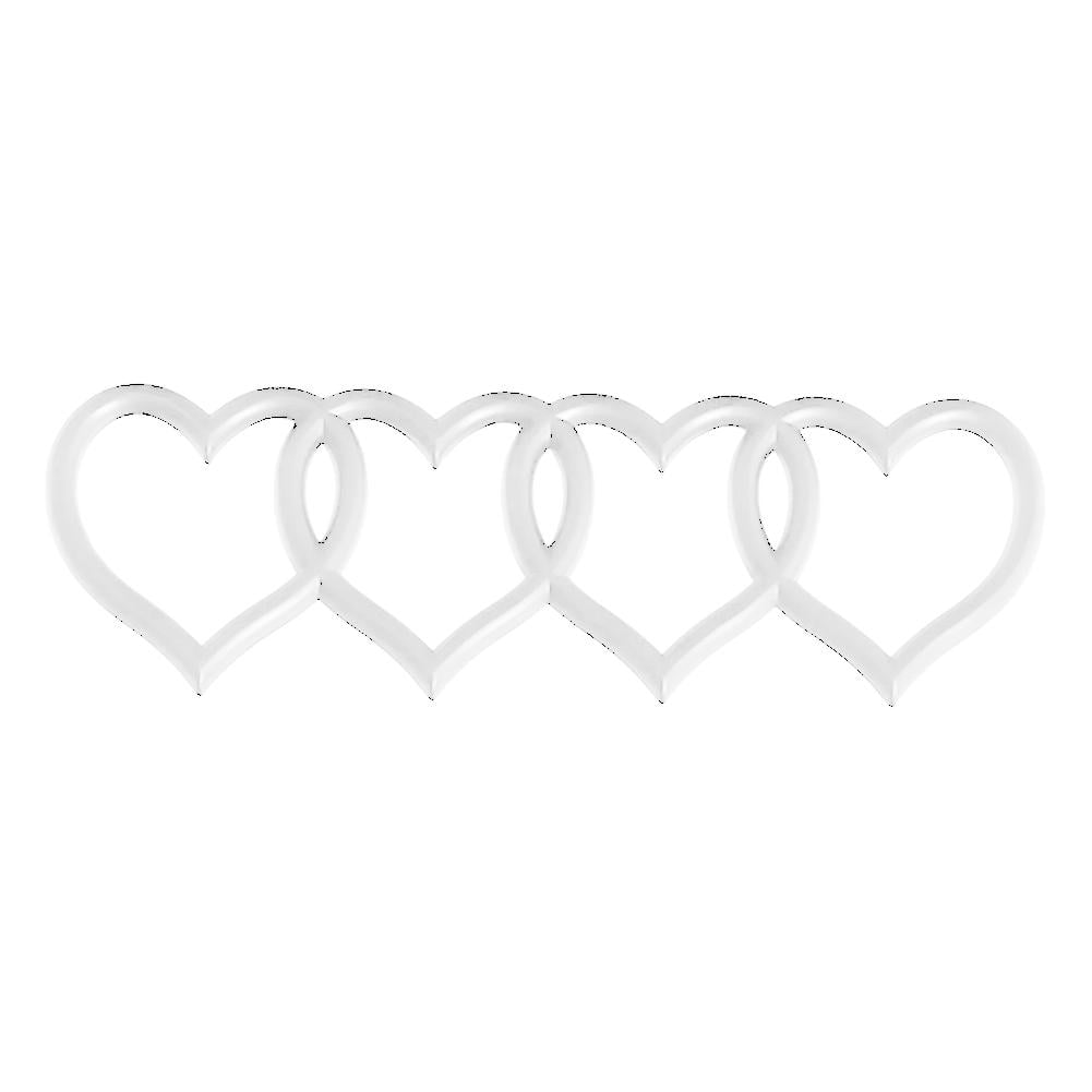 Heart-shaped Trk Tail Label Badge for Car Logo Dection G8Q0 - Walmart.com