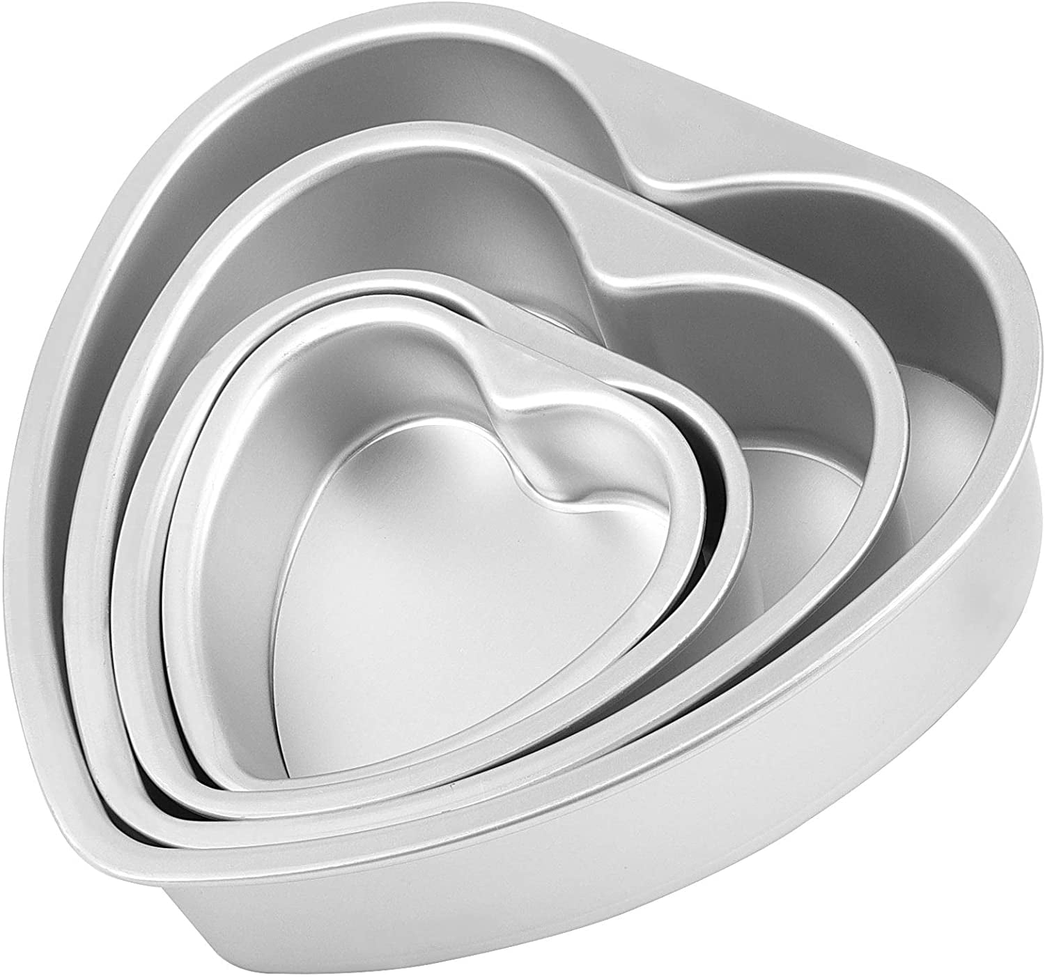 Heart-shaped anode live bottom cake mold non-stick live bottom cake ...