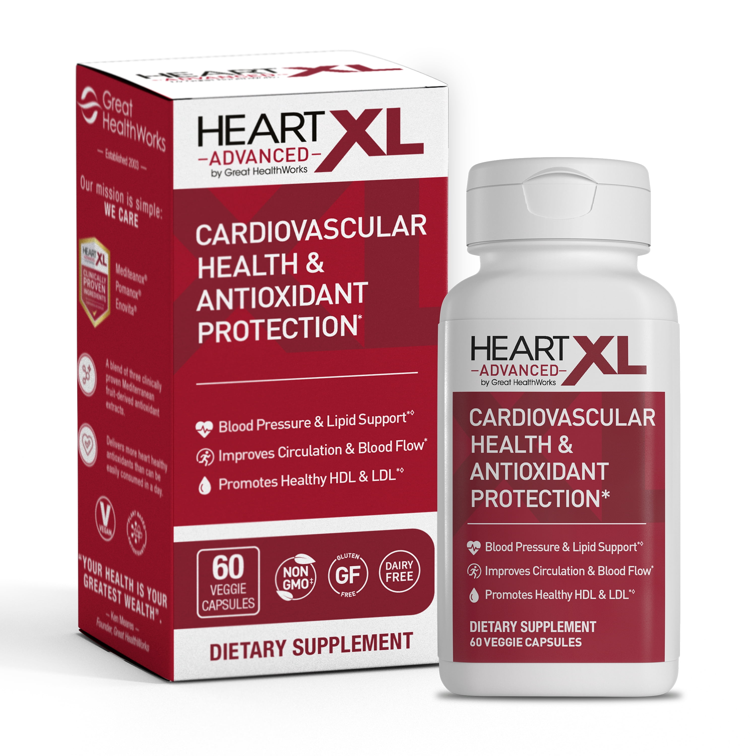HeartXL Advanced - heart health supplement - three clinically studied ...