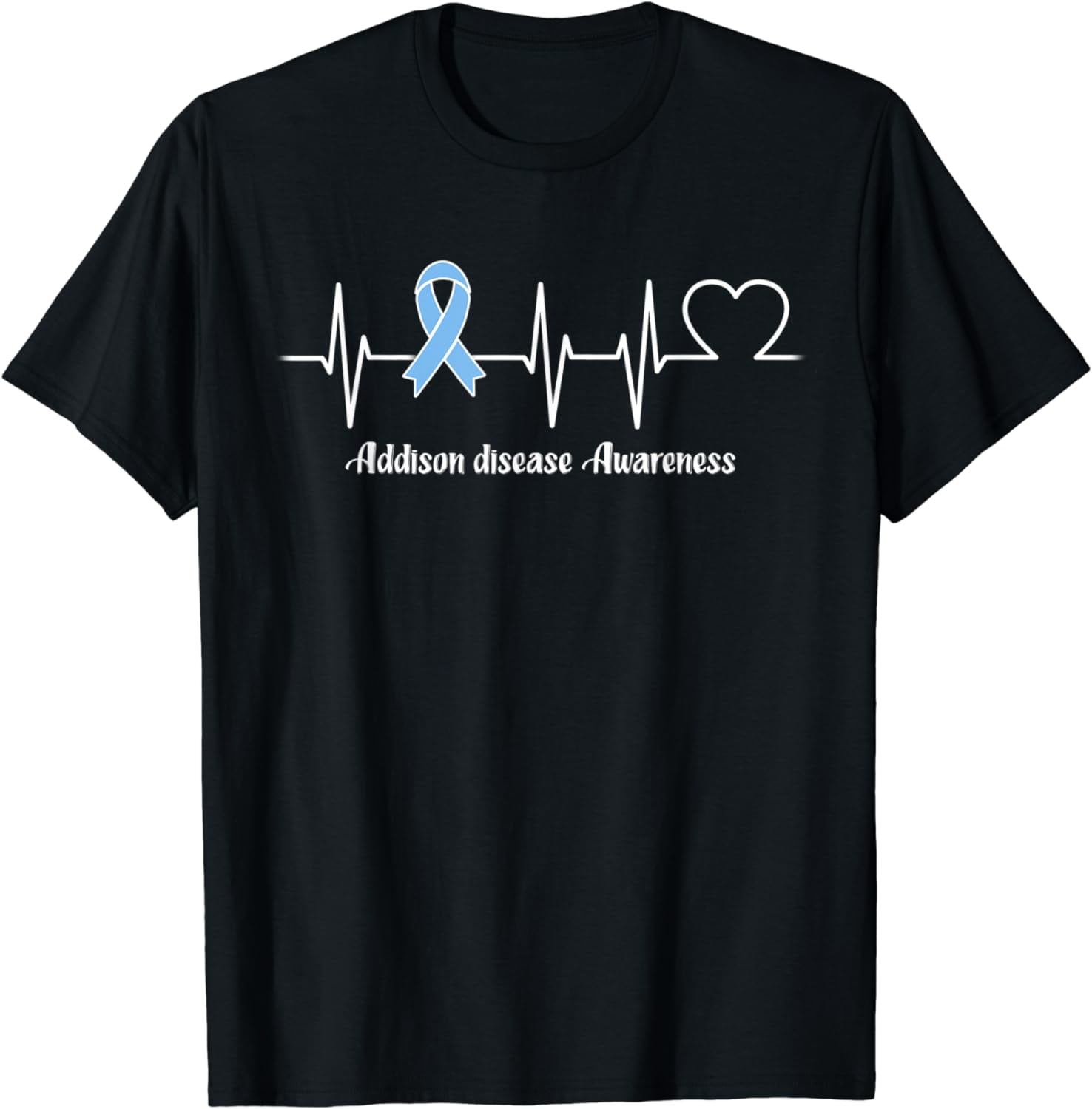 Heartbeat Addison disease Warrior T-Shirt - Walmart.com