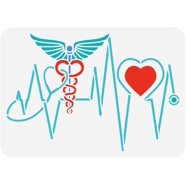 Reed Grass Stencils 11.8x11.8inch Reusable Cattail Leaves Stencils Reed ...