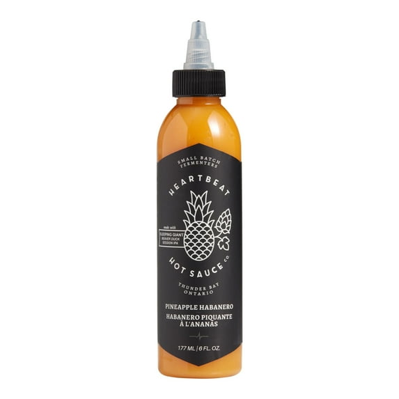 Heartbeat Pineapple Habanero Hot Sauce 6 oz - Walmart.com