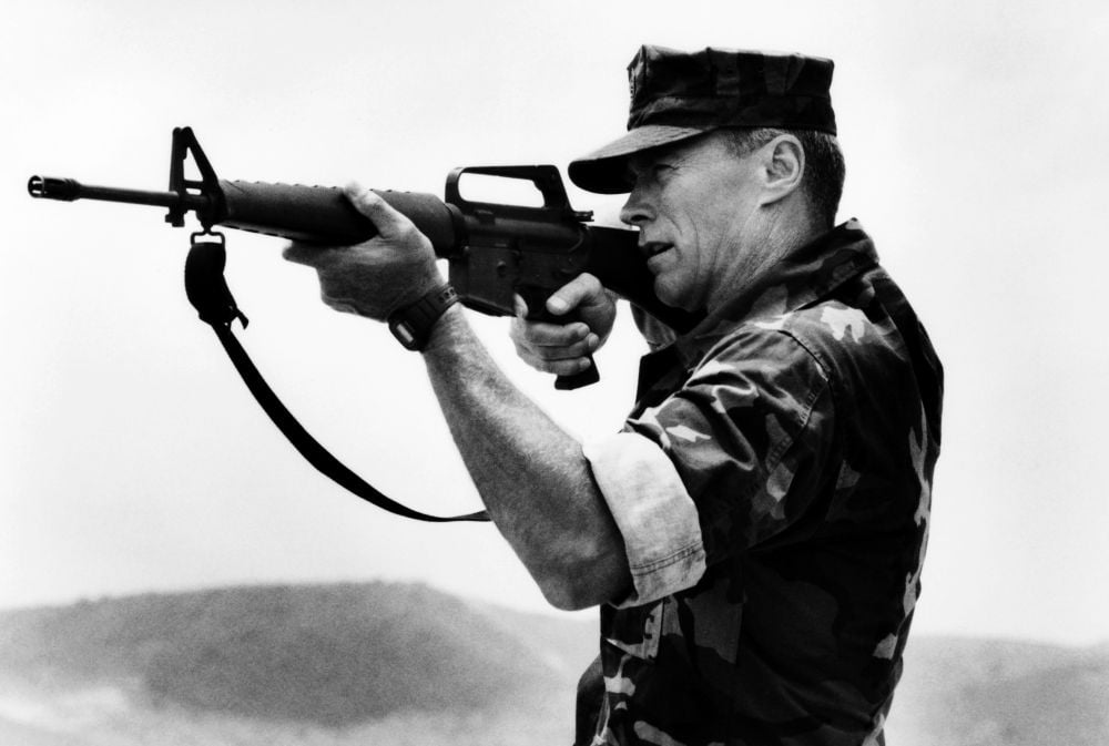 Heartbreak Ridge, Clint Eastwood, 1986, Warner Brothers/Courtesy ...