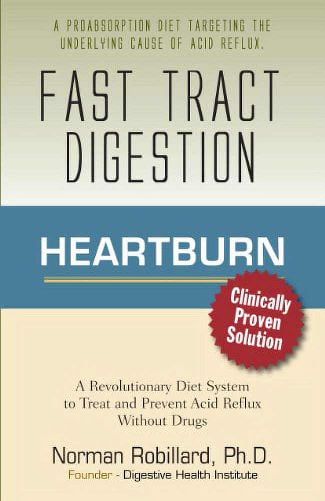 Pre-Owned Heartburn - Fast Tract Digestion: Acid Reflux & GERD Diet ...