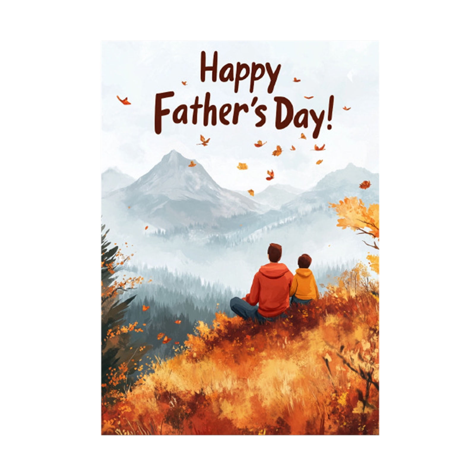 Heartfelt Father's Day Greetings - Set of 10 Handwritten Cards, Express ...