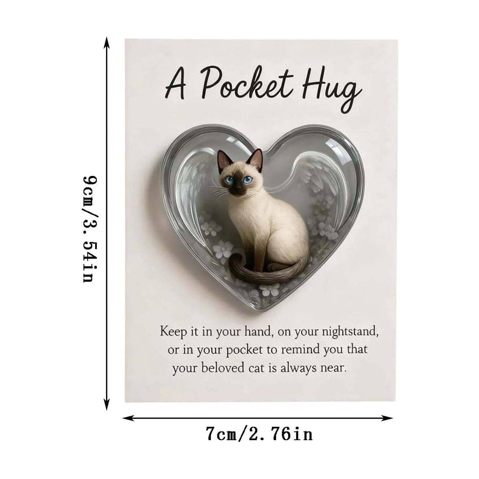 Heartfelt Memorial Pocket Keepsake for Loved Ones - Comforting Tribute ...