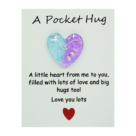 Heartfelt Pocket Hug Encouragement Cards and Keepsakes for Uplifting ...