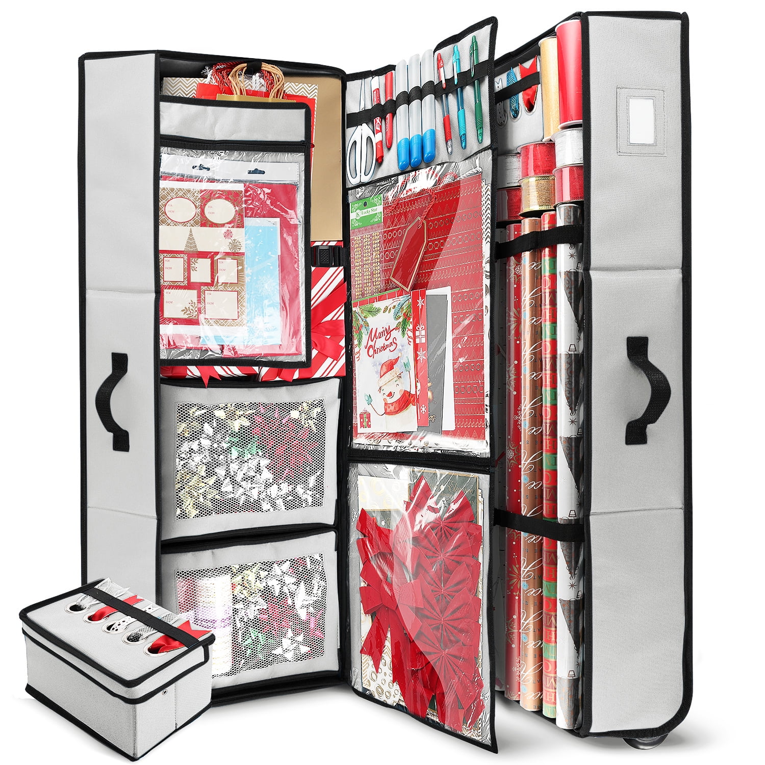 Hearth & Harbor Holiday Storage with Extra 2 PC of Christmas Storage ...