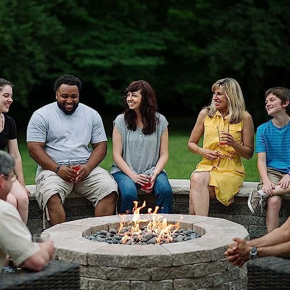 Hearth Products Controls HPC Fire Round Stainless Steel Fire Pit Burner ...