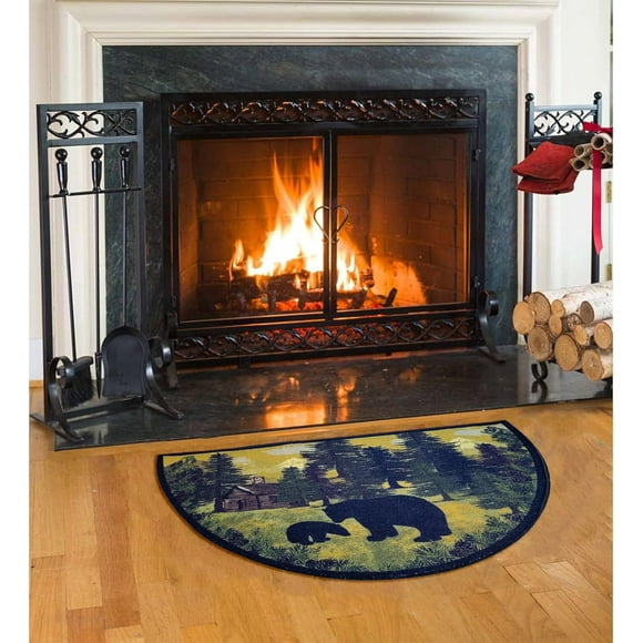 Fire Resistant Fireplace Rugs