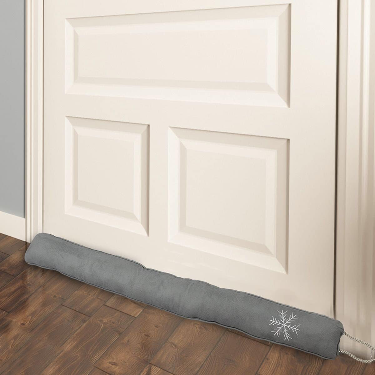 HearthHarmony Door Draft Stopper - 36-Inch, Gray - Weighted Draft Snake ...