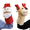 HearthSong Singing North Pole Friends Hand Puppets, Includes One ...