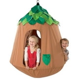 HearthSong Woodland HugglePod: Indoor/Outdoor Kid's Nylon Tent with LED ...