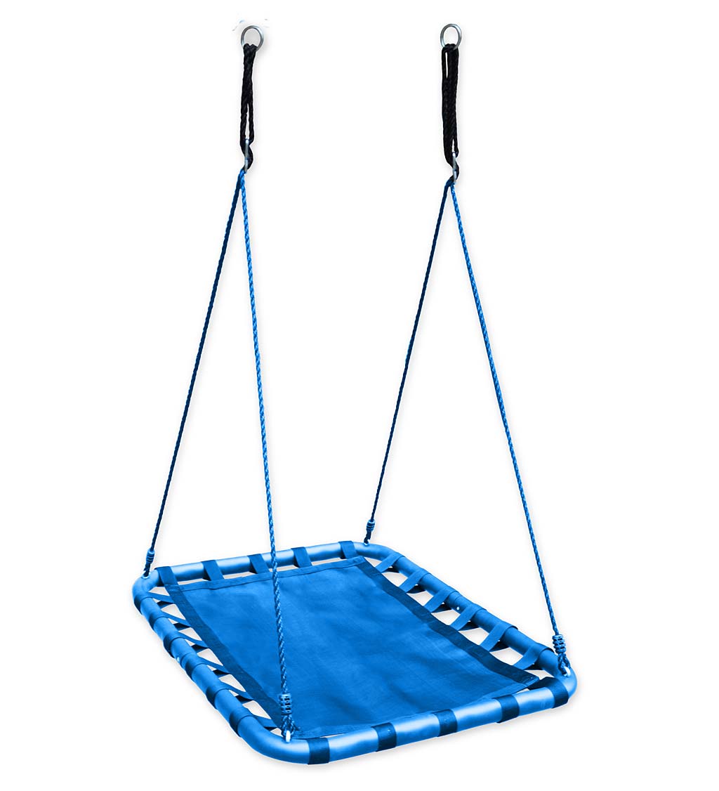 Hearthsong 40-Inch Mega Mat Rectangular Platform Swing with Thick ...