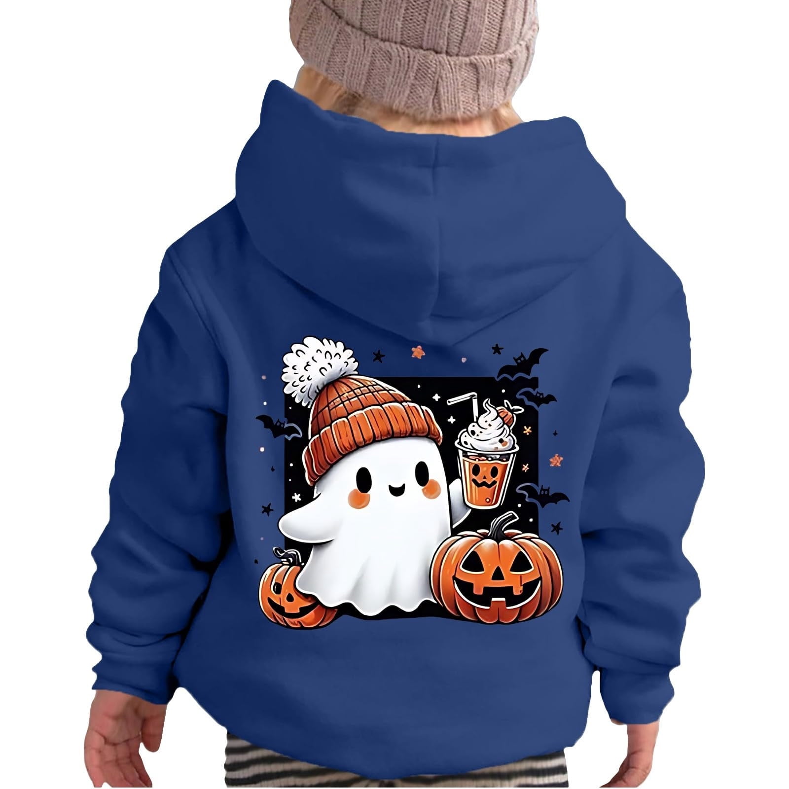 Hearthz Halloween Hoodies Teen Girls Long Sleeve Cute Sweatshirt ...