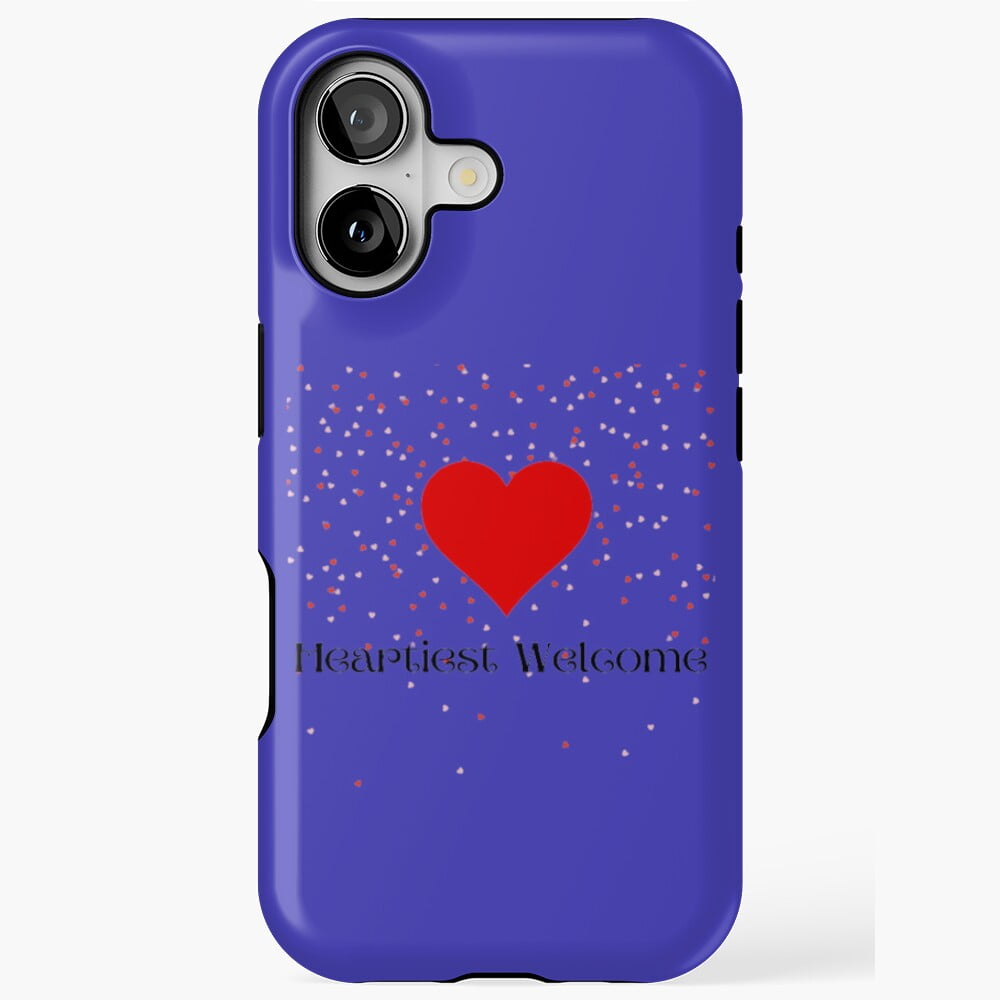 Heartiest Welcome Holiday Greetings Art with iPhone 17 through 11 Pro ...