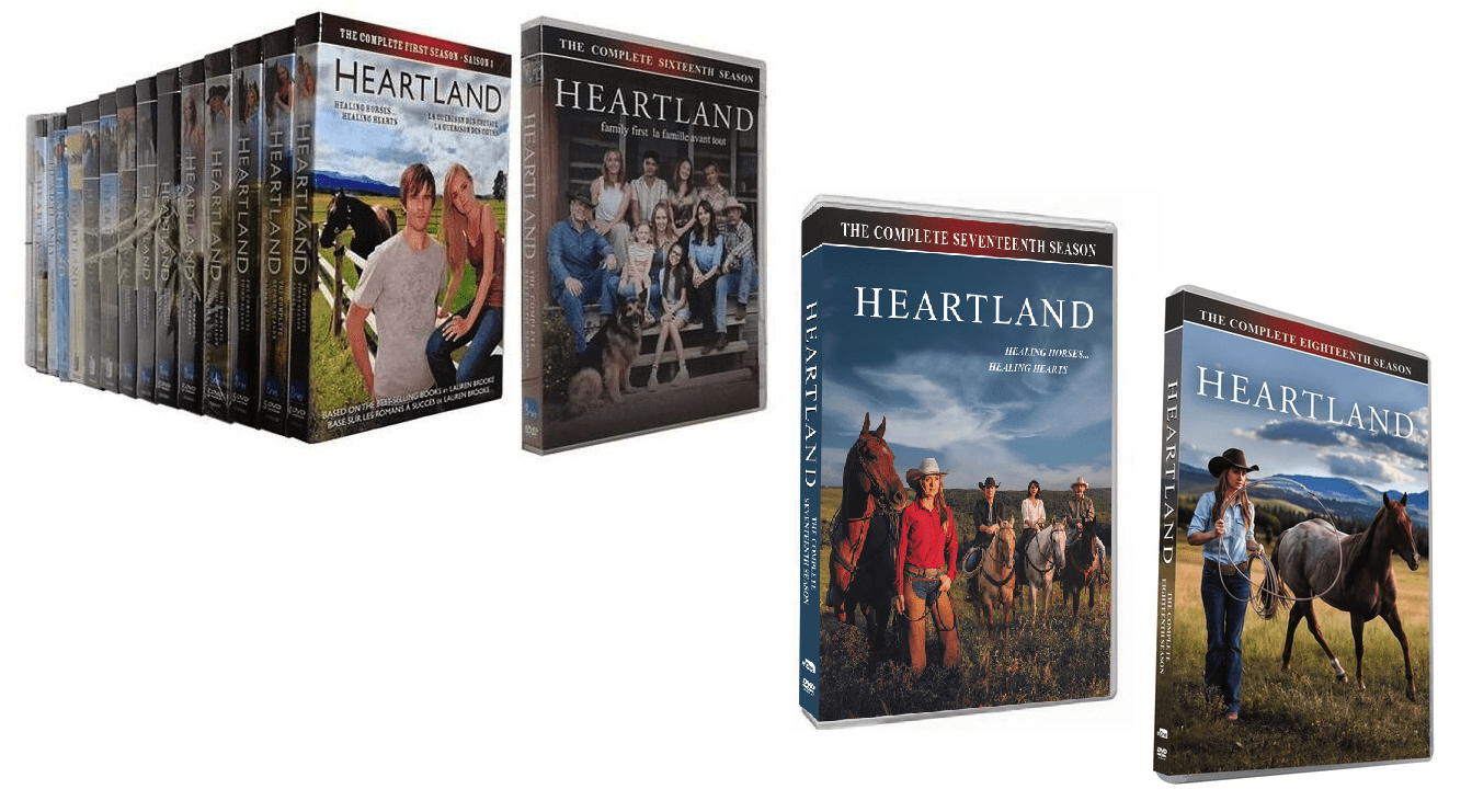 Heartland Complete Series Seasons 1-18 DVD, Canadian Family Drama ...