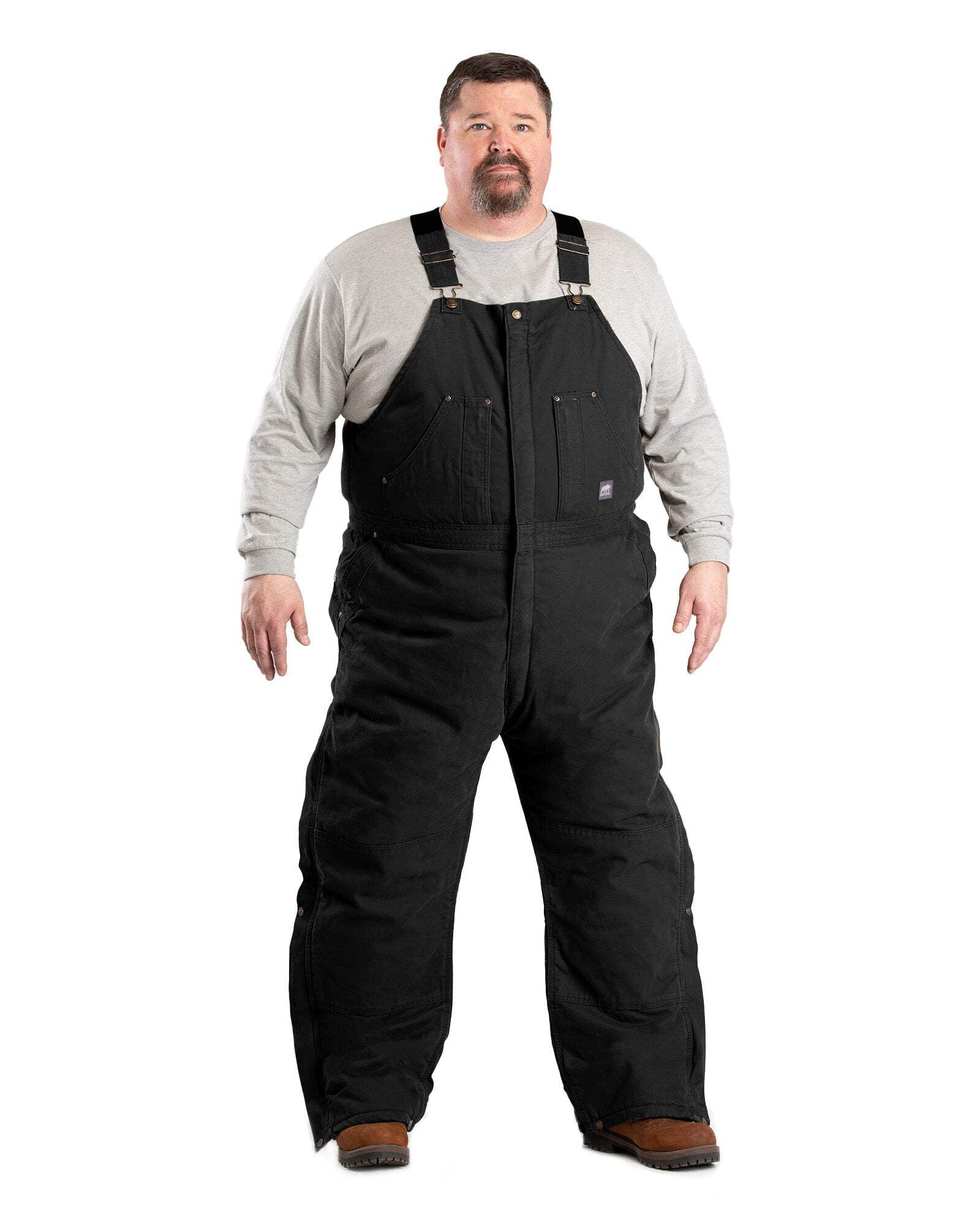 Heartland Insulated Washed Duck Bib Overall - Walmart.com