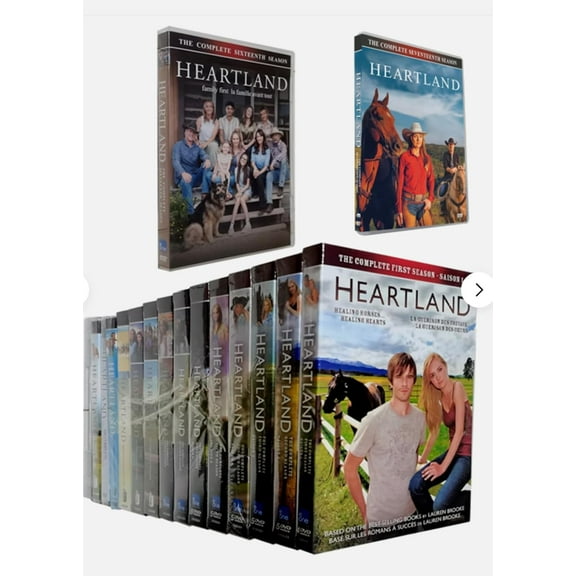 Heartland Complete Series Seasons 1-18 DVD, Canadian Family Drama ...