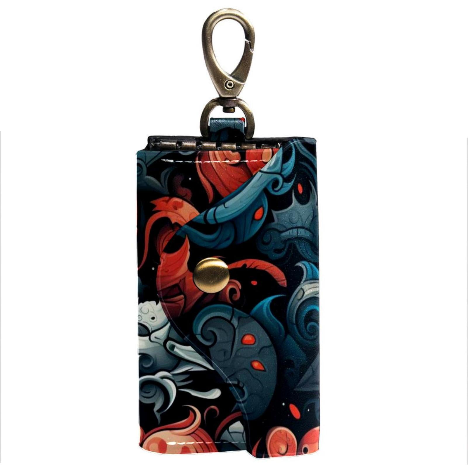 Hearts Battle Key Pouch Key Organizer Key Wallet Key Case Card ID ...