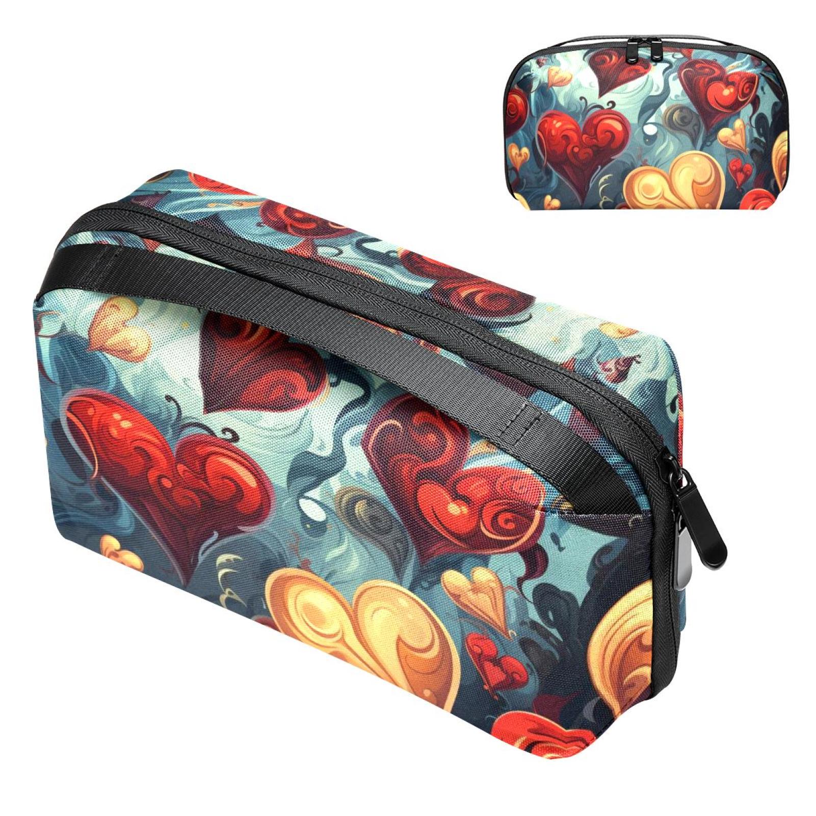 Hearts Battle Waterproof Oxford Cloth Charger Pouch Storage Box PC Case ...