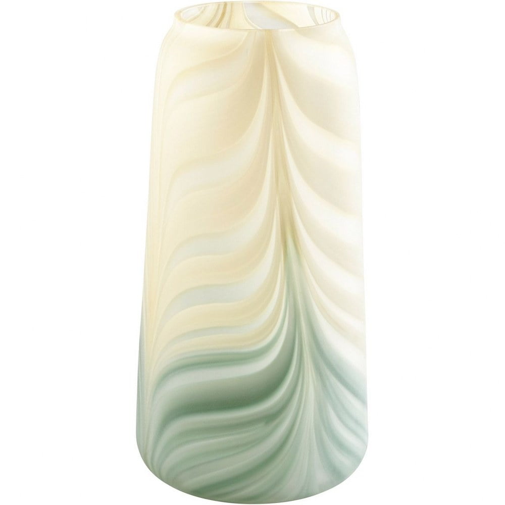 09533-Cyan lighting-Hearts Of Palm - 14 Inch Large Vase - Walmart.com