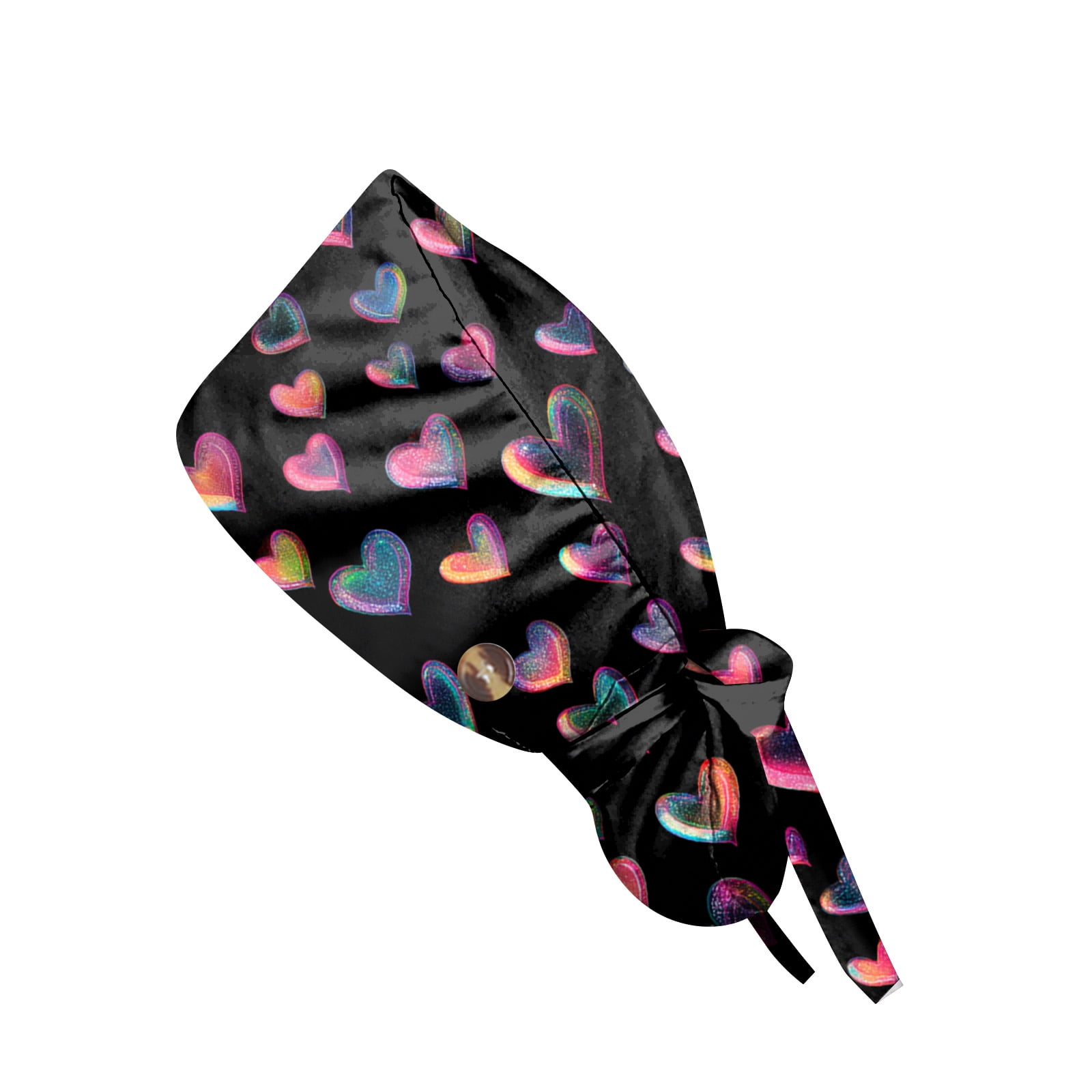 Hearts Pattern Hat Bouffant Cap 2025 Ginger Free - Walmart.com