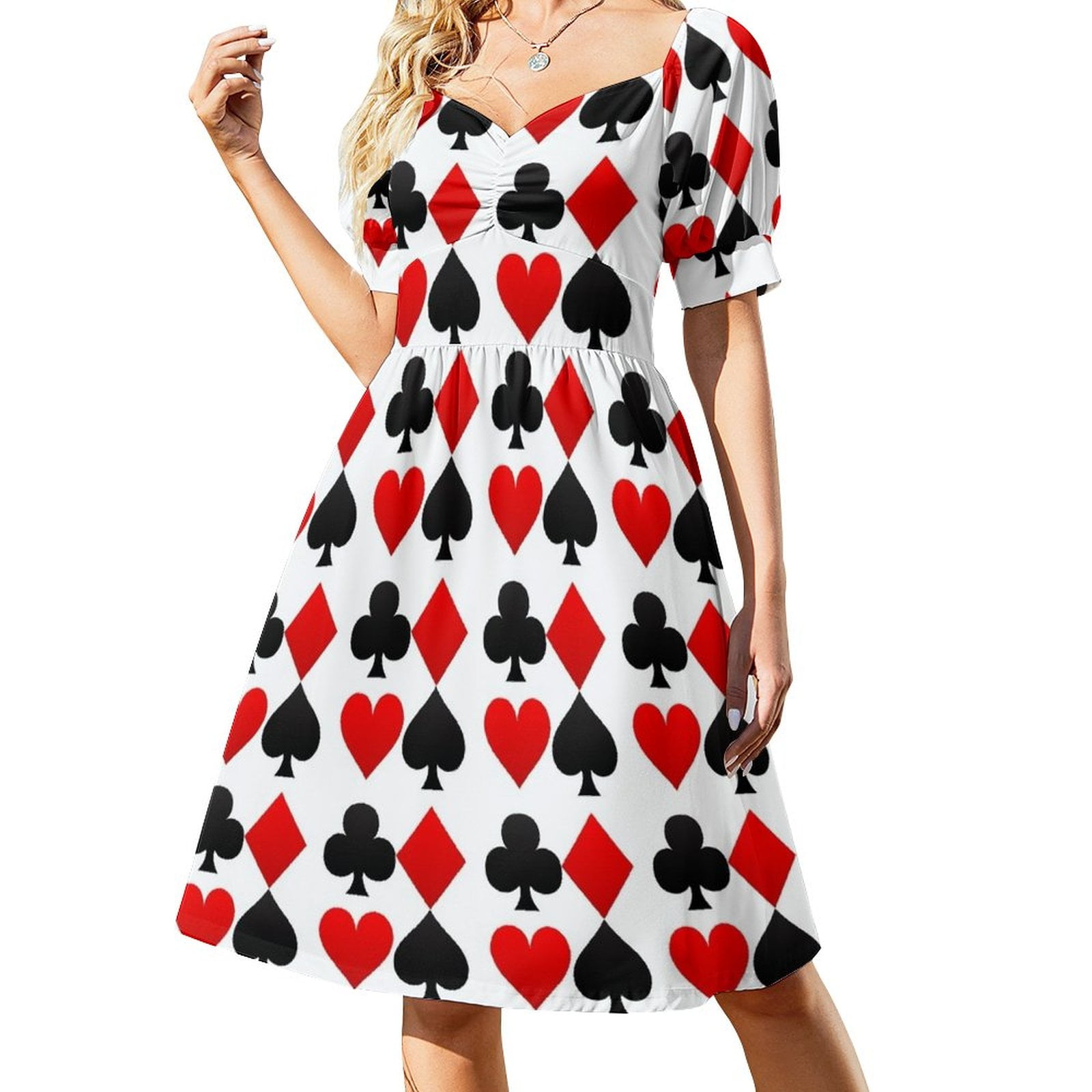Hearts s Clubs Spades Playing Card Dress Evening dresses clothes for ...