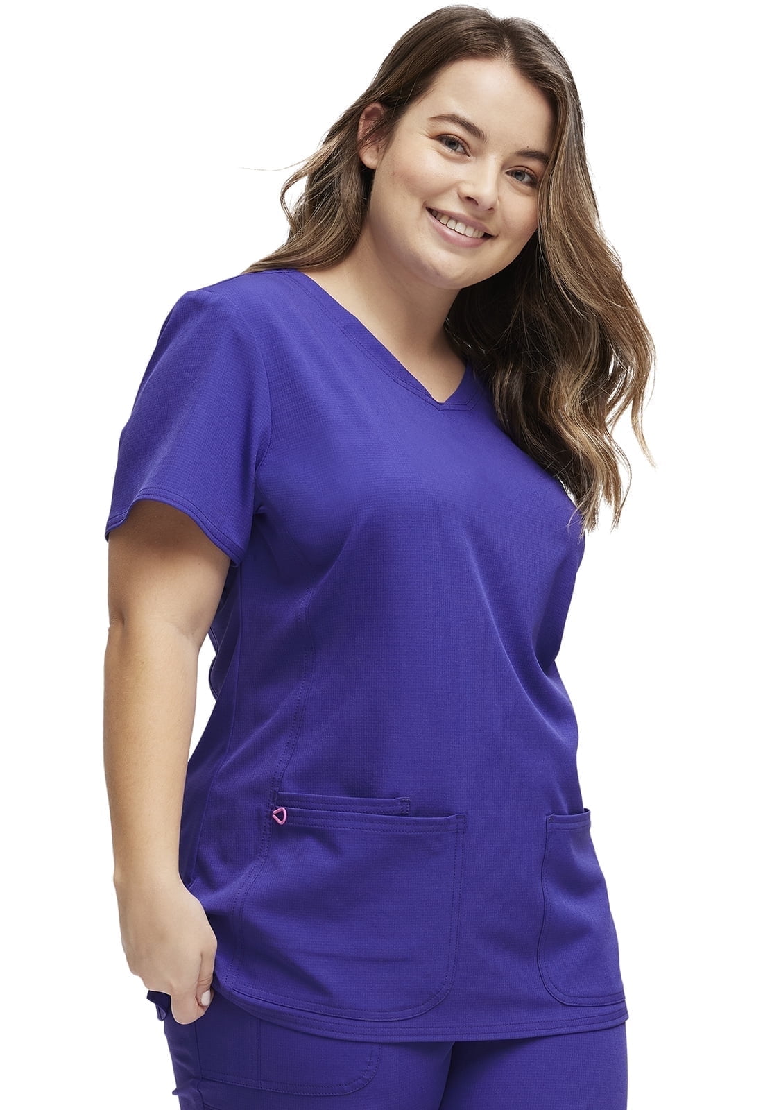 Heartsoul Break On Through Scrubs Top For Women Shaped V-Neck 20710 ...