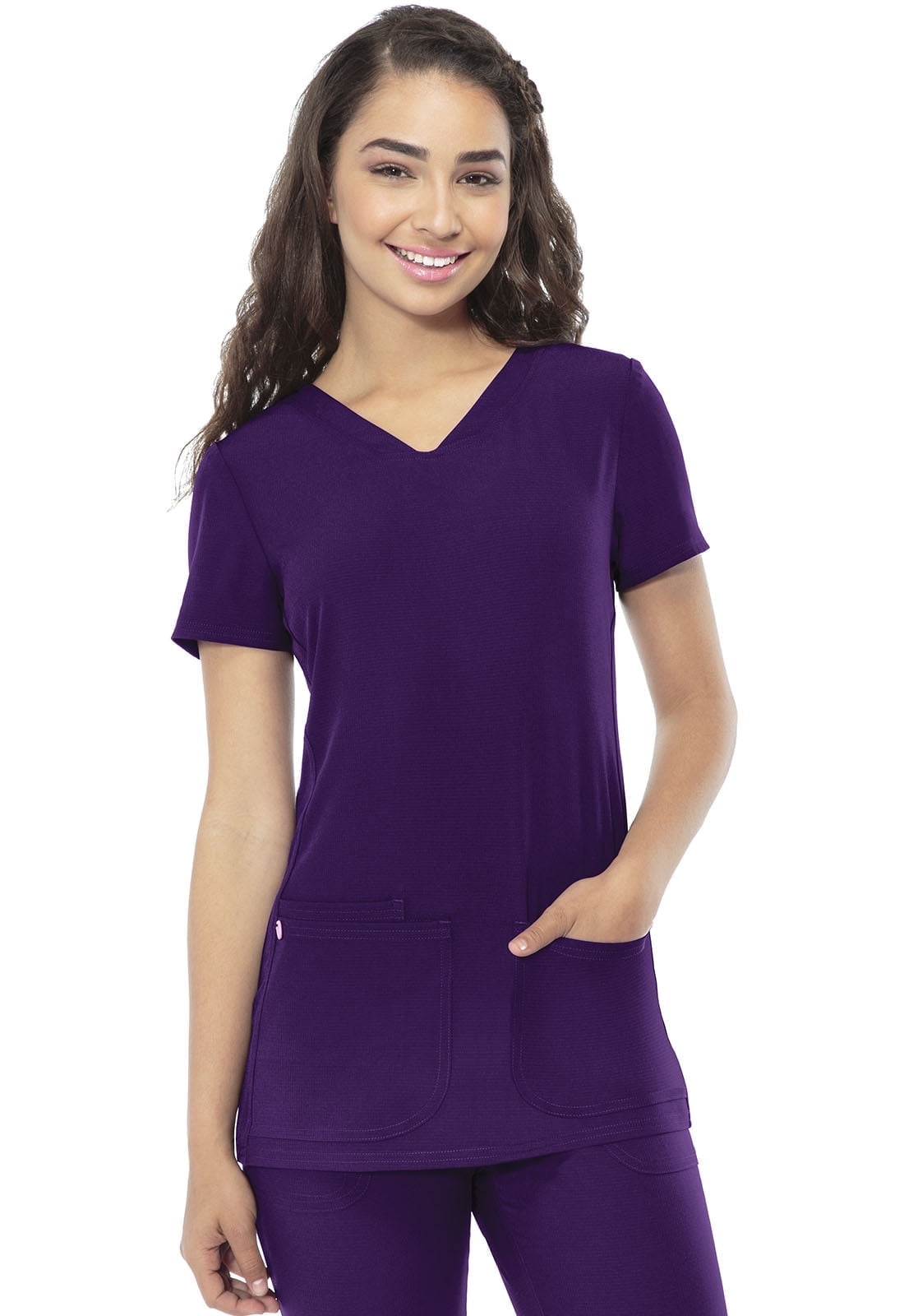 Heartsoul Break On Through Scrubs Top For Women Shaped V-Neck 20710 ...