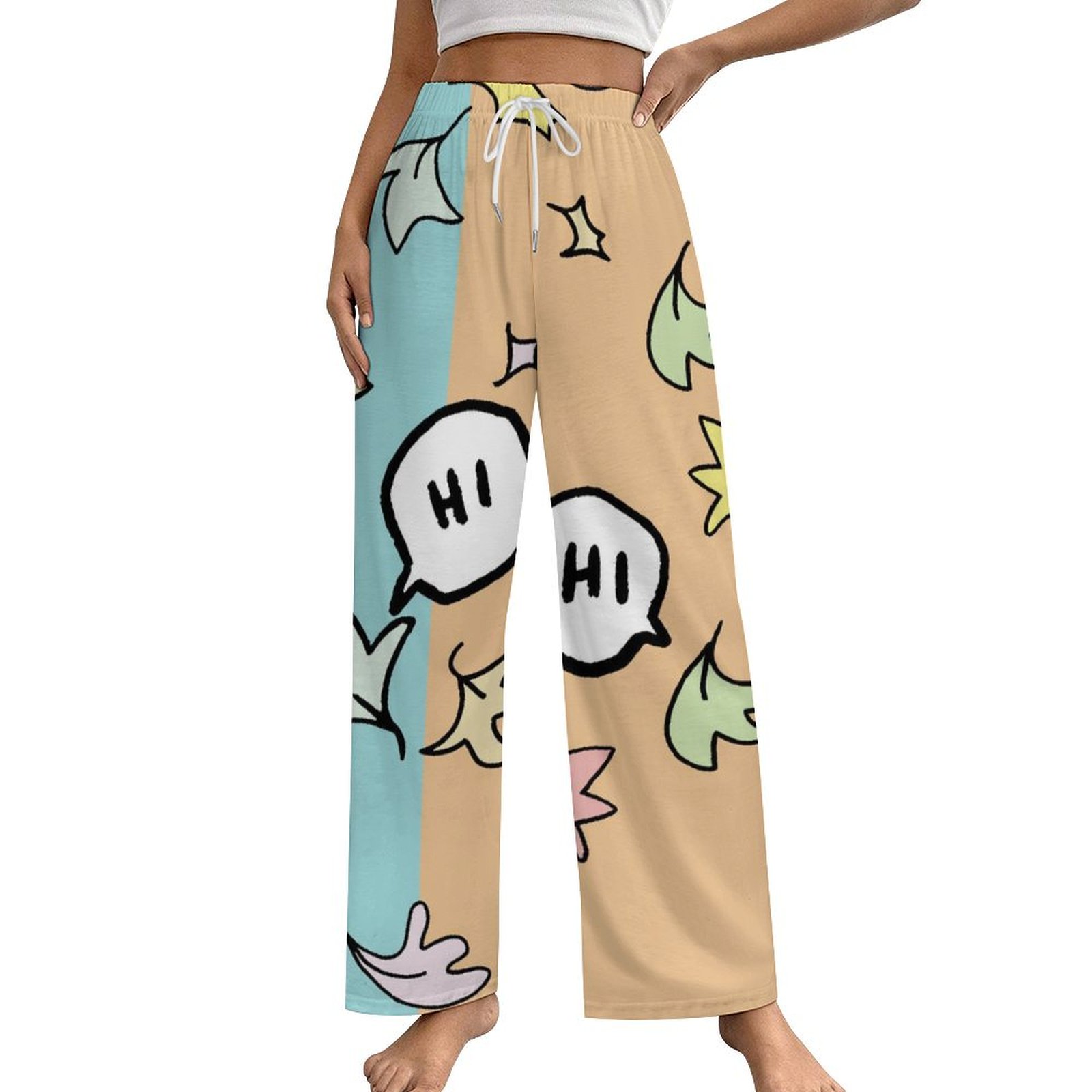 Heartstopper Hi Women's Pajamas Pajama Pants Women's Sleepwear Lounge ...