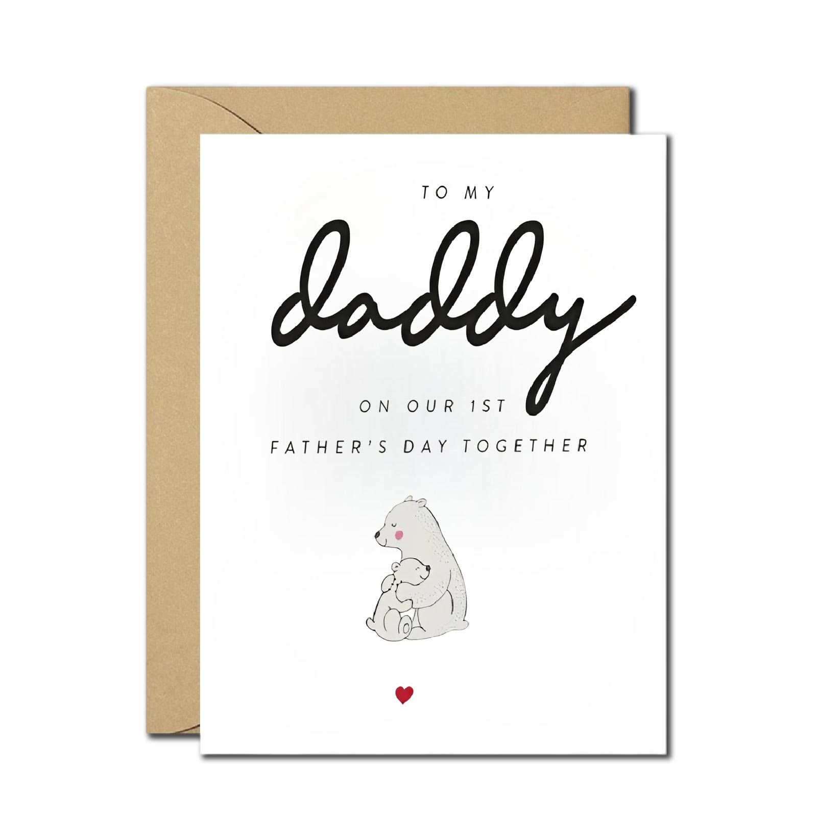 Heartwarming Father's Day Card for Dads - Perfect for First-Time ...
