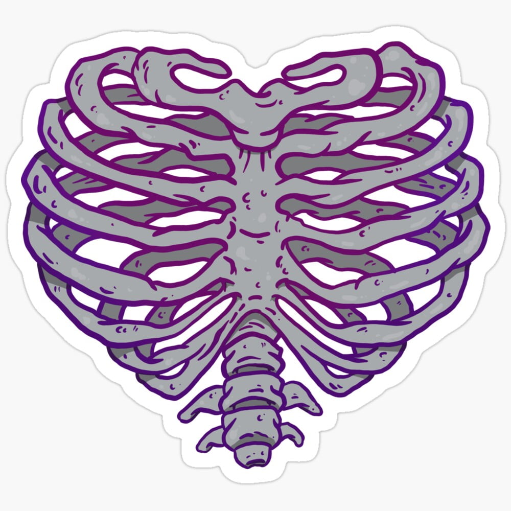 Hearty Bones Stickerphone Decal Water Bottle Stickers, Vinyl Stickers ...