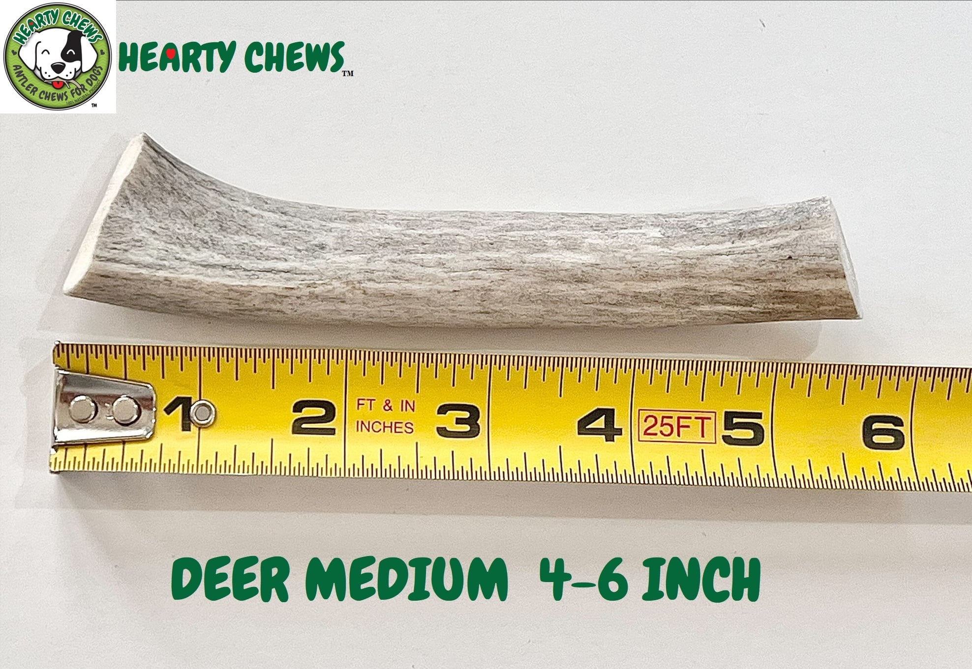 Hearty Chews - Premium DEER Antlers for Dogs, Naturally Shed, All ...