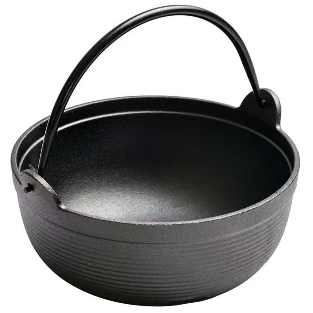 Hearty Stews Cast Iron Stew Pot Easy Clean Uncoated Stew Pot Pig Iron ...