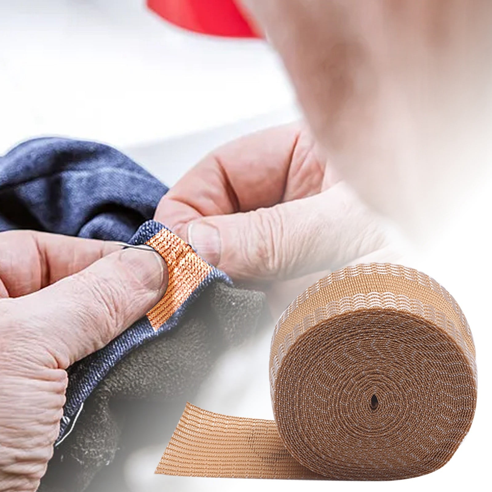 Heat Activated Hem Tape No Sew Adjustable DIY Clothing Alteration Pant Leg Fixer Garment ...