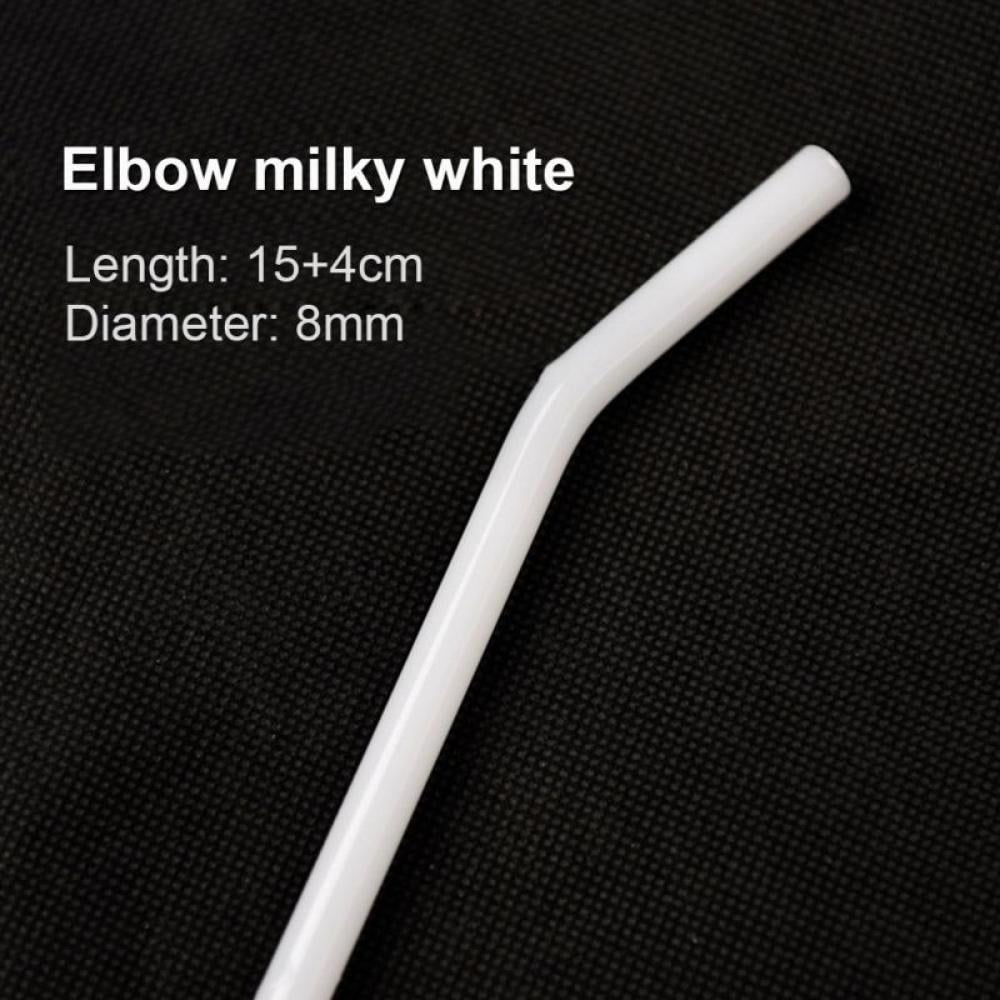 Heat And High Temperature Resistant Reusable Plastic Clear Straws, 8mm ...
