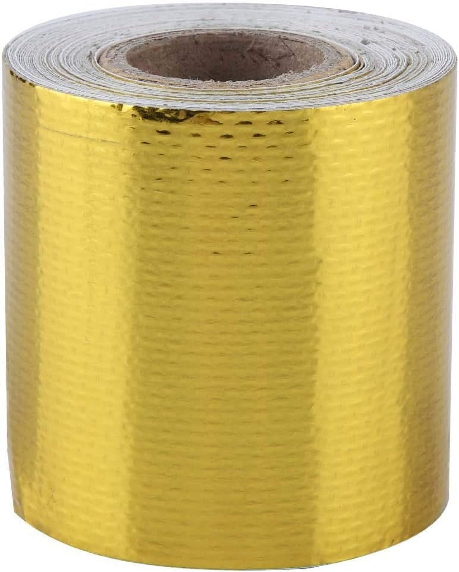Heat Barrier Tape Roll, Gold High-Temperature Adhesive Backed Tape For ...