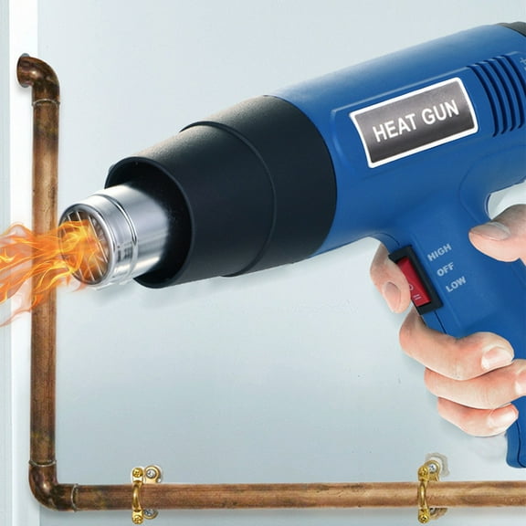 Heat Gun 2500W, 122°F - 1112°F (50°C - 600°C) - Fast Heating Heavy Duty ...