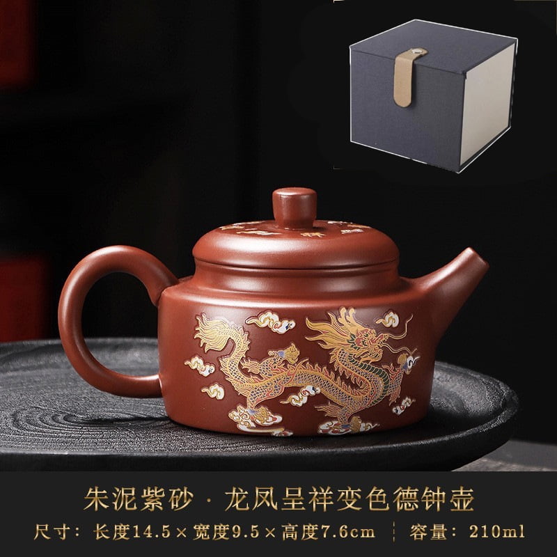 Heat-Changing Purple Clay Pot Xishi Fengming Pot Kung Fu Tea Set ...