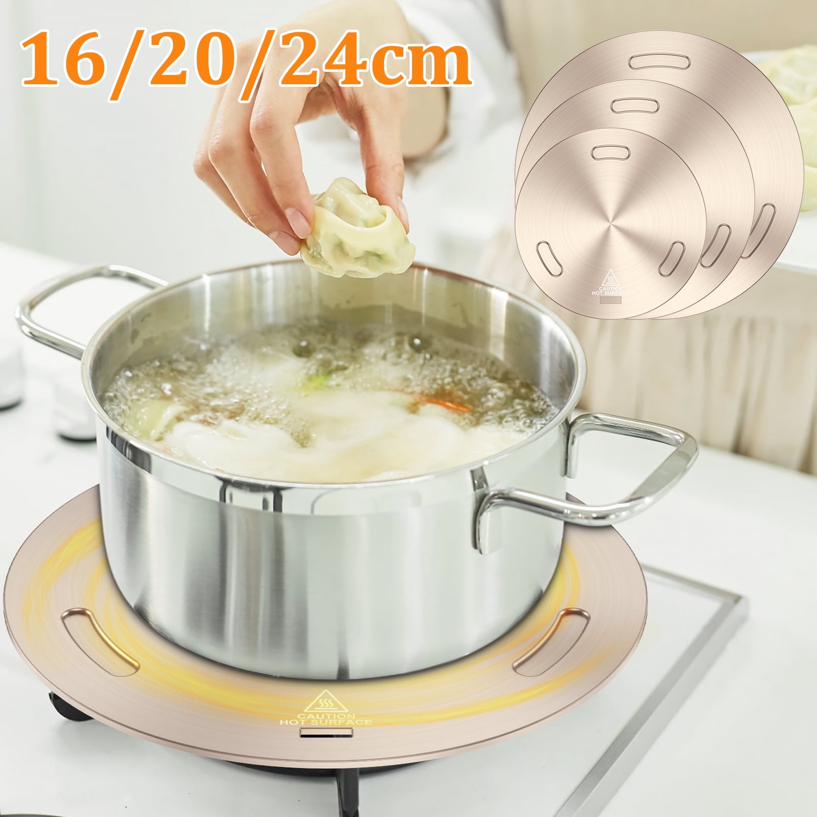 Heat Conduction Plate for Gas Stove Portable Heat Diffuser Plate with ...