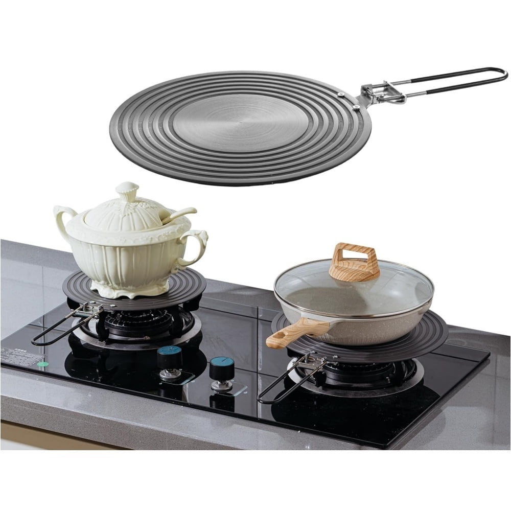Heat Diffuser for Cooktop,Aluminum Stove Top Heat Diffuser,Thickened ...